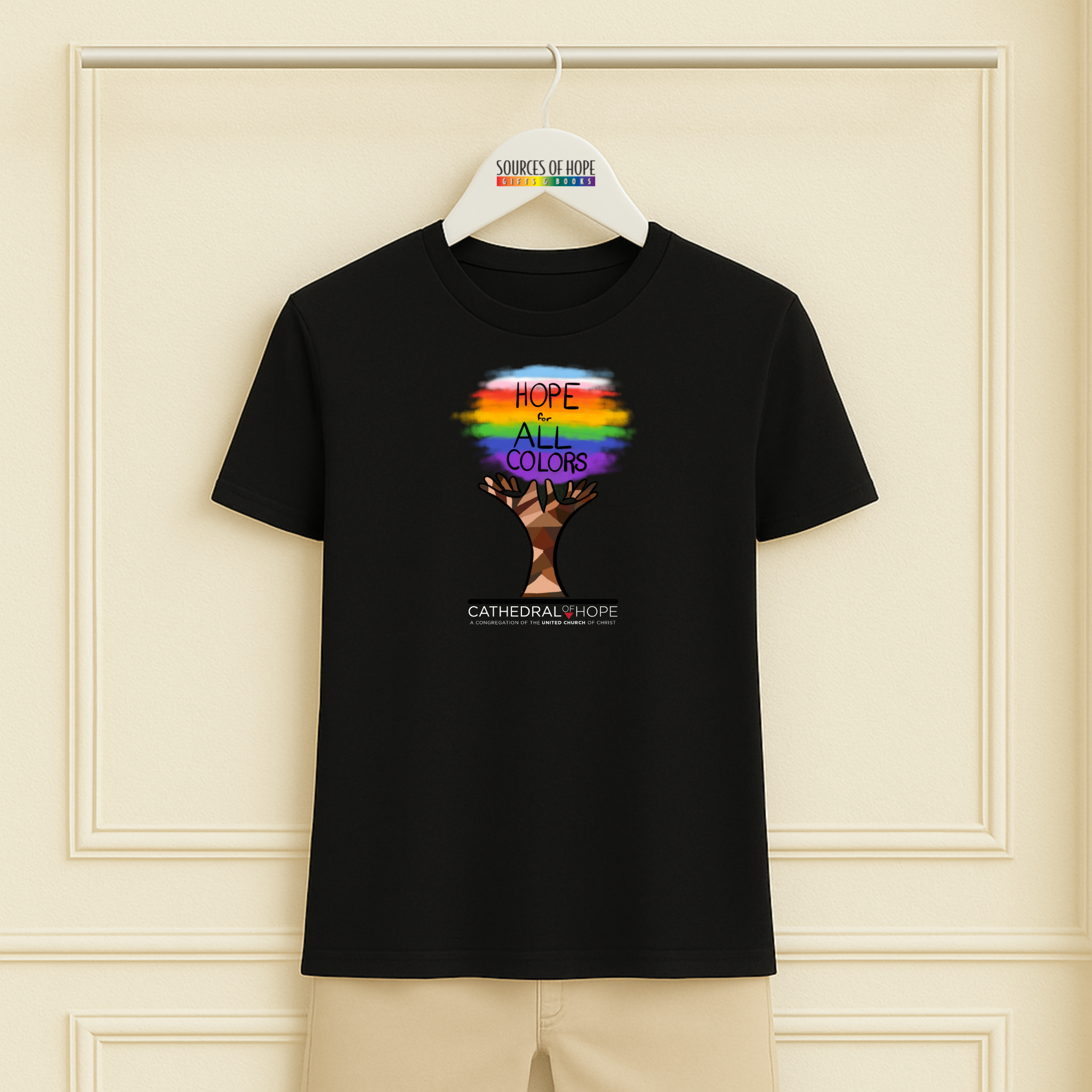 Hope For All Colors Tee Shirt – Sources of Hope